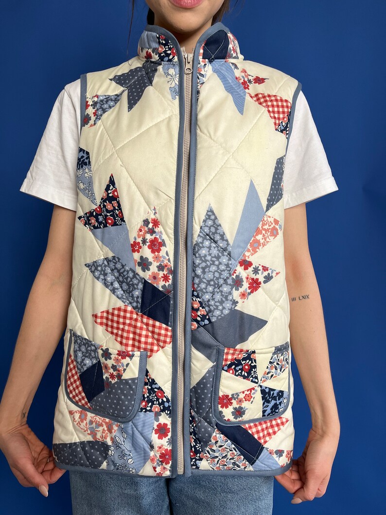 Quilted Vest - Woman; Man; PDF Pattern XS-4XL - Etsy