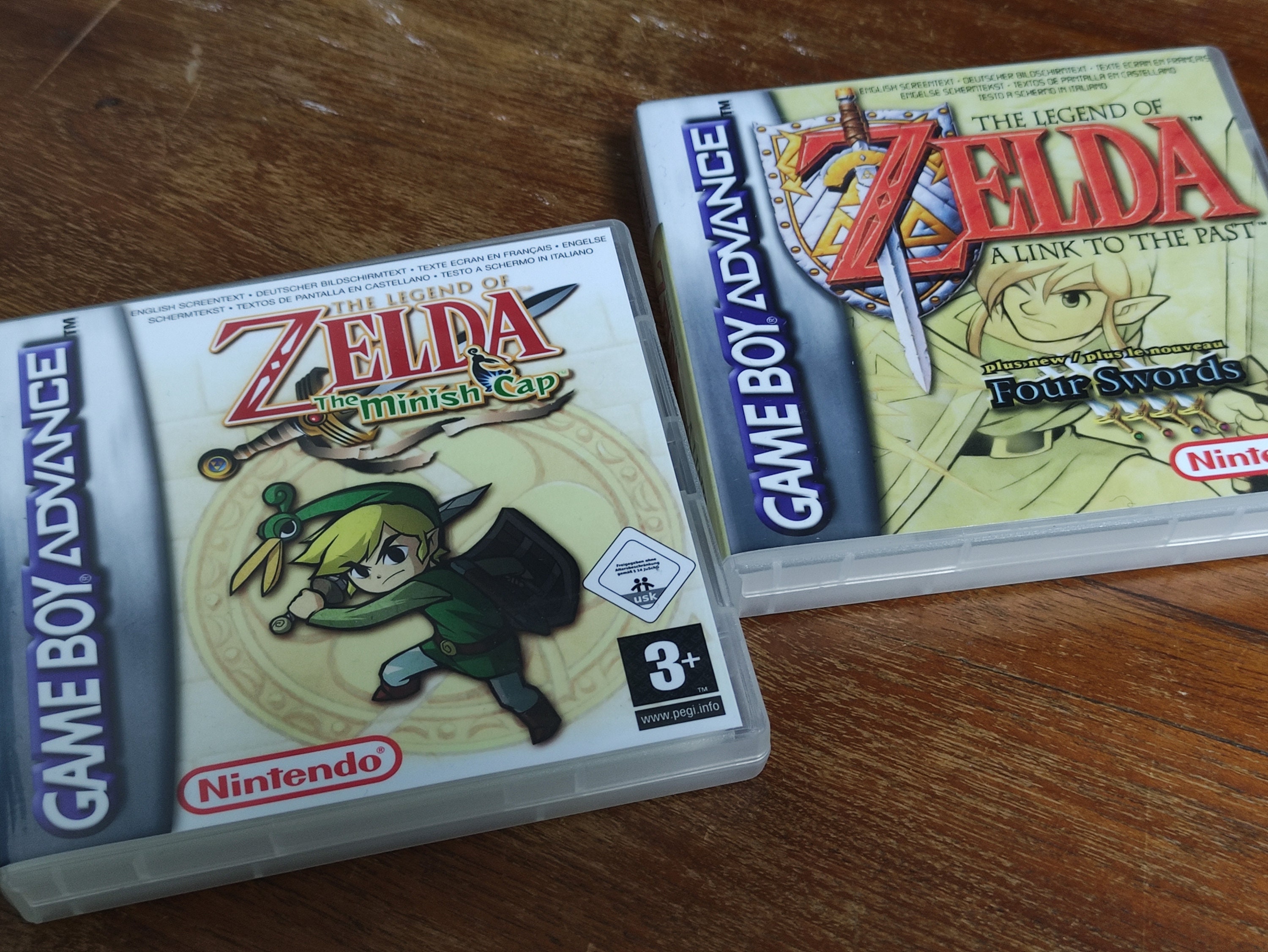 The Legend of Zelda a Link to the Past Minish Cap GBA Custom Shell ...