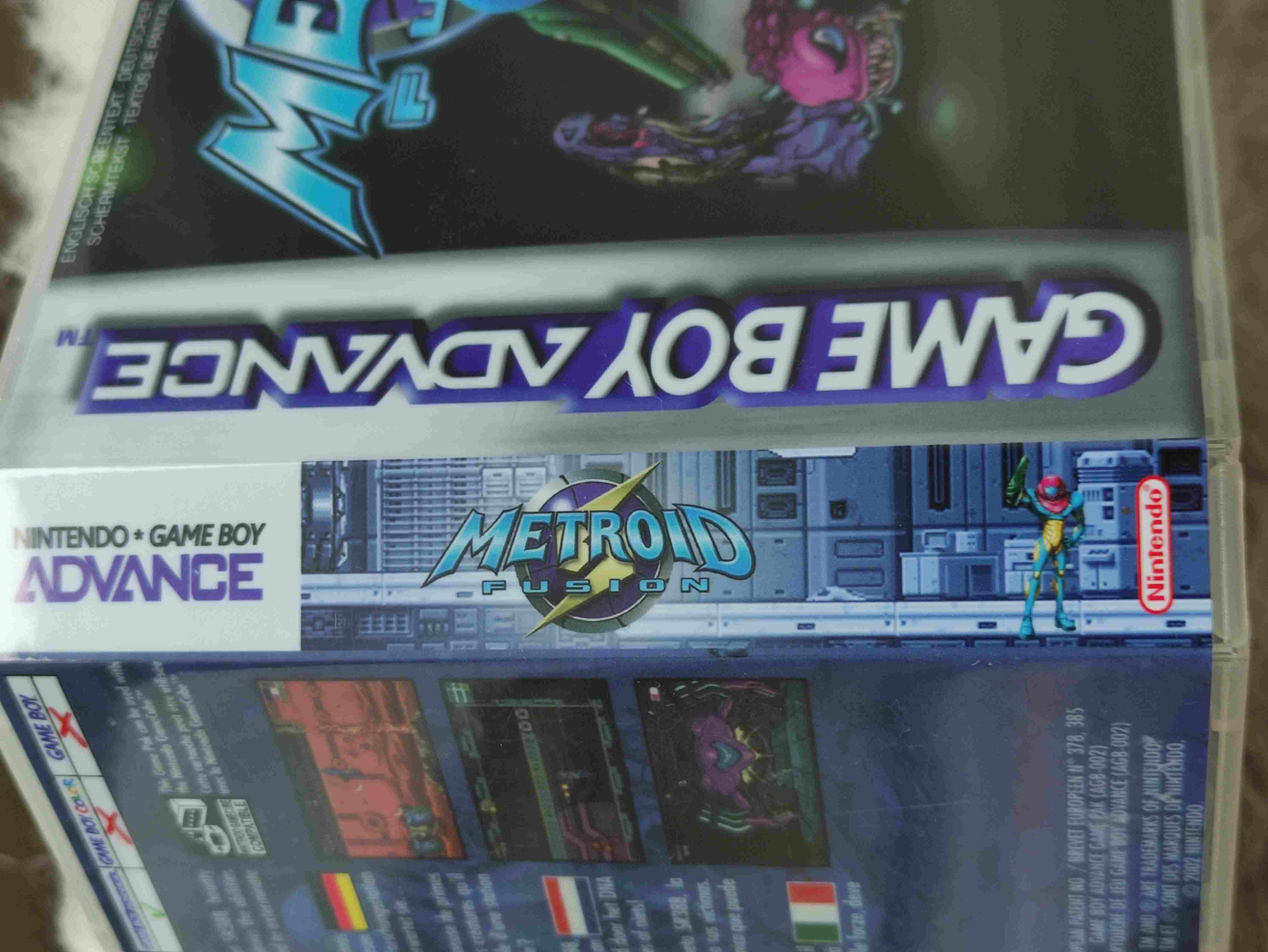 Metroid Fusion Metroid Zero Mission GBA With Custom Case Inlay - Etsy