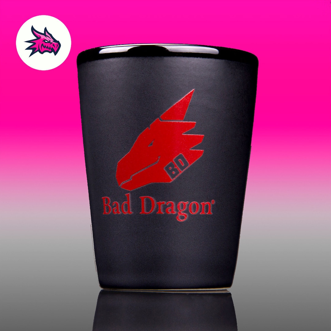 Bad Dragon Logo Branded Original Shot Glass Drink Spirits - Etsy