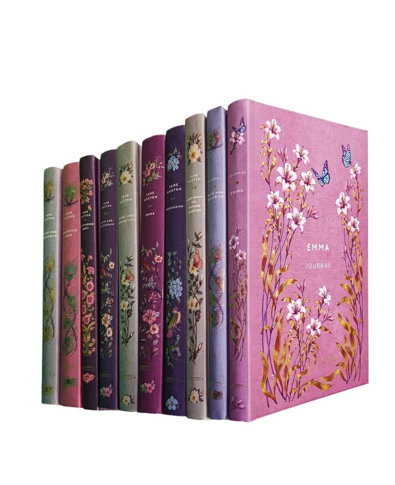 The Complete Jane Austen Collection (hardcover, 8 Books) With Pride and ...
