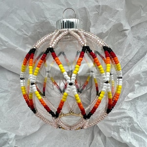 Christmas Beaded Ornaments Indigenous Navajo Native American Western ...