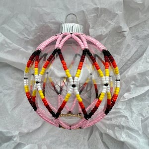 Christmas Beaded Ornaments Indigenous Navajo Native American Western ...