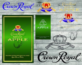 Apple Crown Royal Svg | Etsy