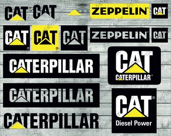 Caterpillar Logo Svg | Etsy