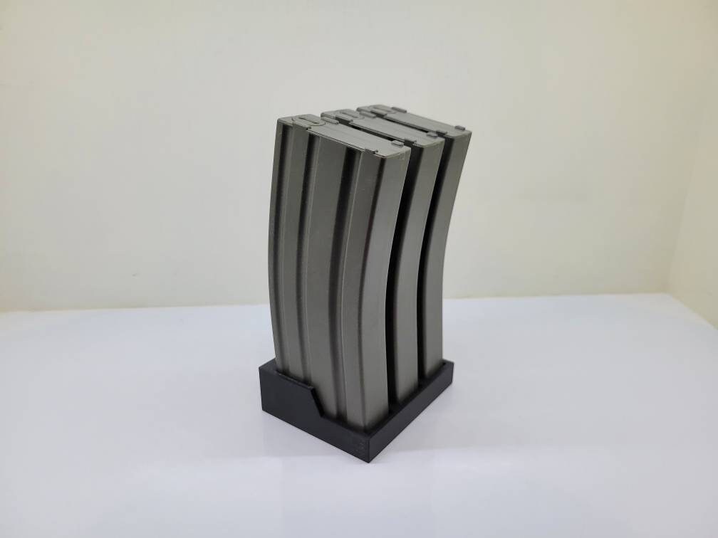 AR-15 Magazine Storage Rack Wall Bracket Stand Safe Mag Holder - Etsy