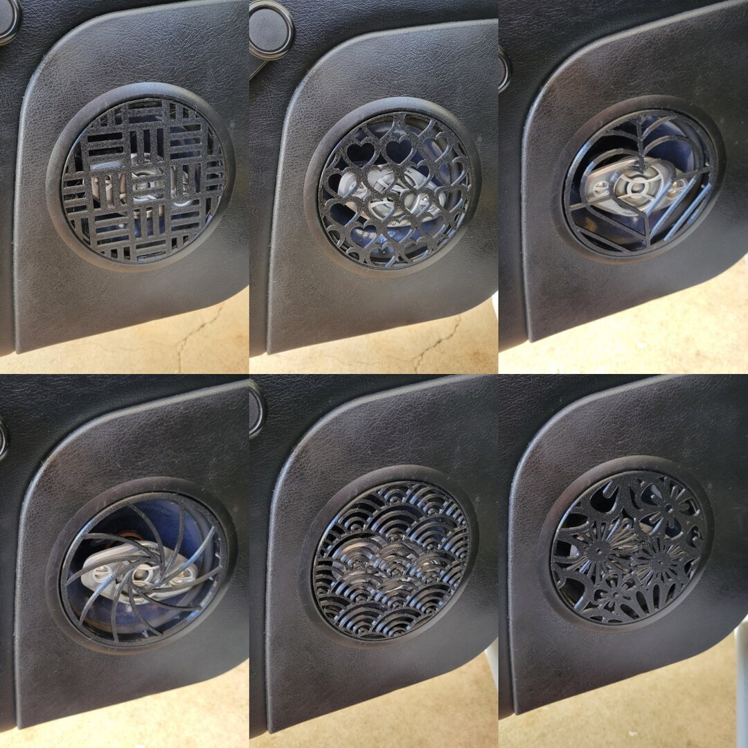 Mazda MX5 Miata Door Speaker Covers Panel Set Pair NA 90-97 1990-1997 ...