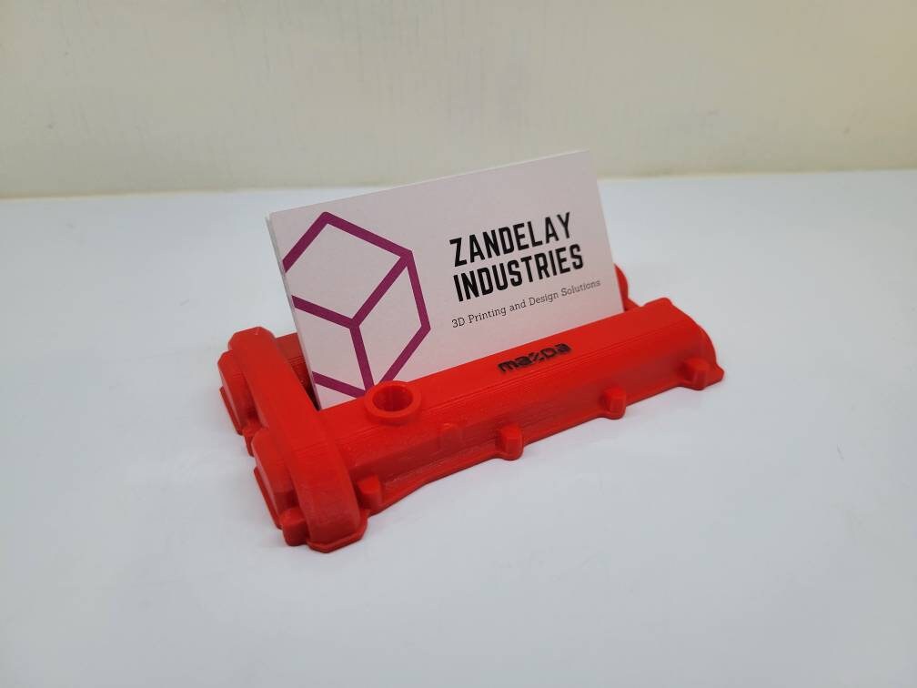 Miata Valve Cover Desk Organizer: Business Card & Pen Holder - Etsy