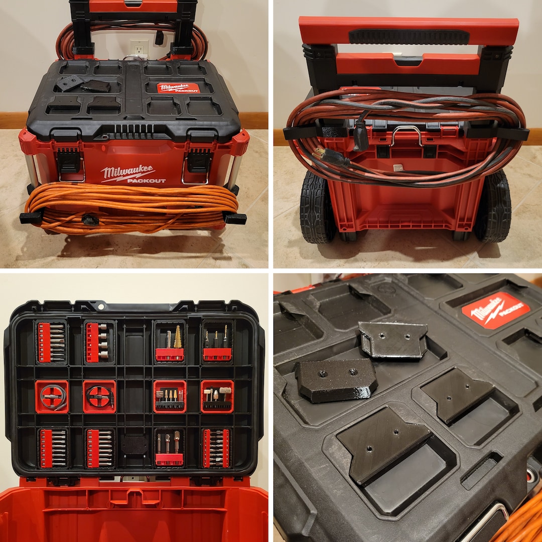 Milwaukee Packout 19 Piece Upgrade Kit / Lid / Cord / Bit / AirTag ...