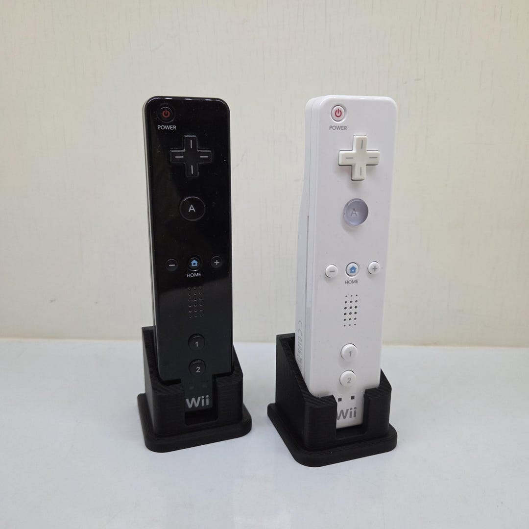 2x Wii Controller Wall Mount Display Stand Holder Shelf Hanger for ...
