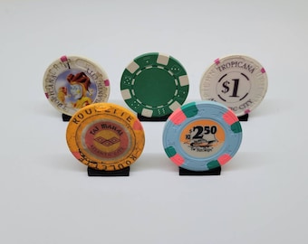 Casino Chip Display - Etsy