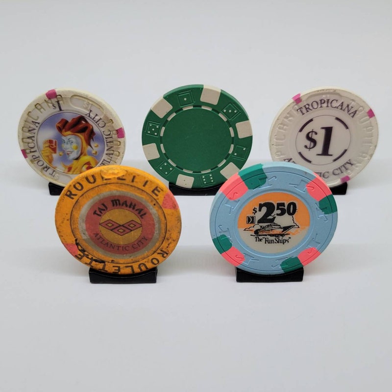 Poker Chip Display - Etsy