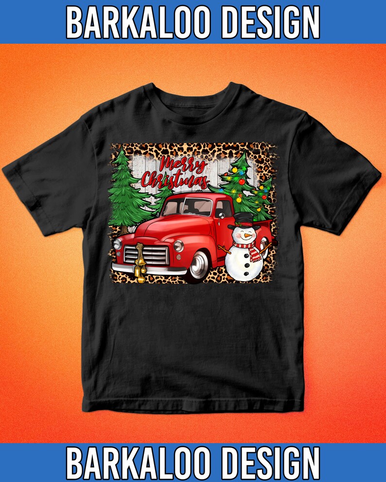 Merry Christmas Truck PNG Sublimation Design Merry Christmas - Etsy