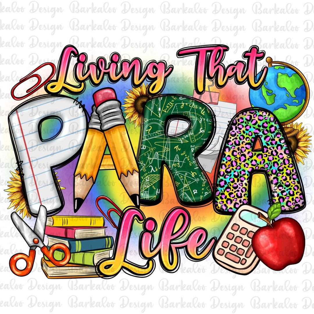 Living That Para Life Png Sublimation Design Download, Para Squad Png ...