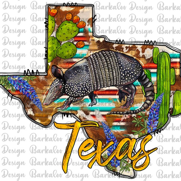 Texas Map - Etsy