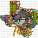 Texas Map Armadillo Png Sublimation Design, Hand Drawn Armadillo Png ...