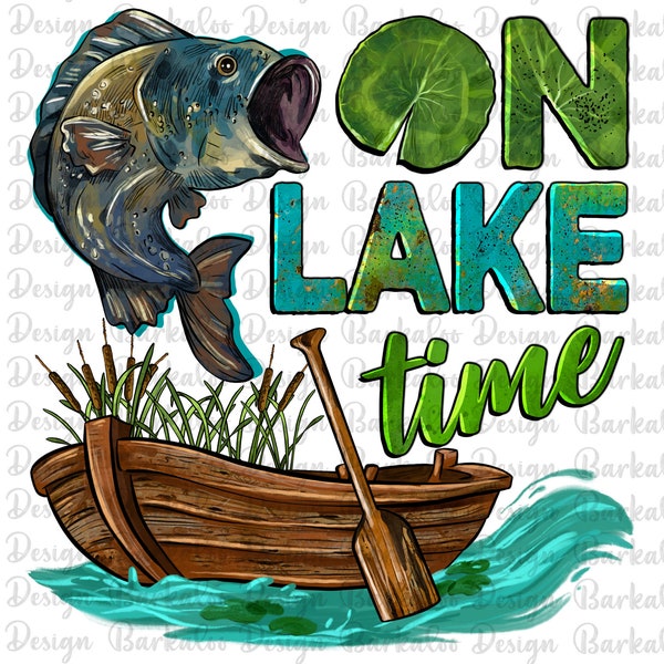 On Lake Time - Etsy