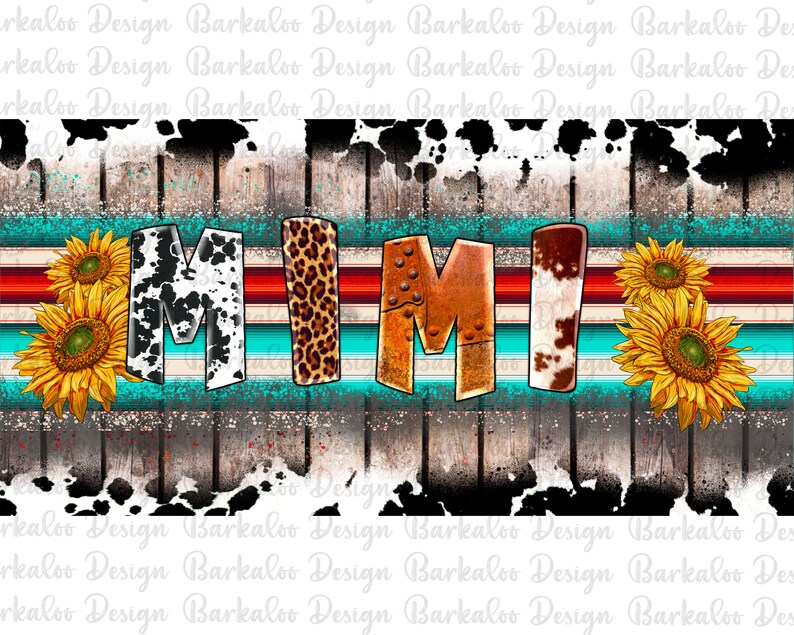Western Mimi License Plate Png Sublimation Design Download - Etsy