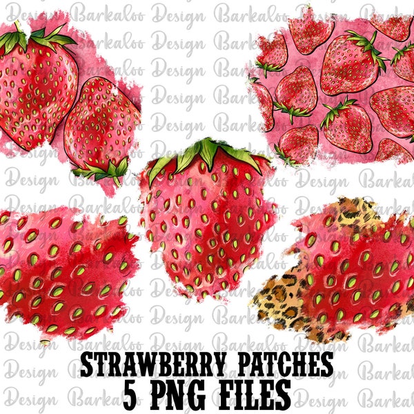 Strawberry Patches - Etsy