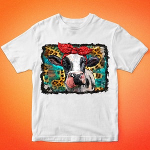 Holstein Cow Background Horse PNG Sublimation Design, Holstein Png, Cow ...