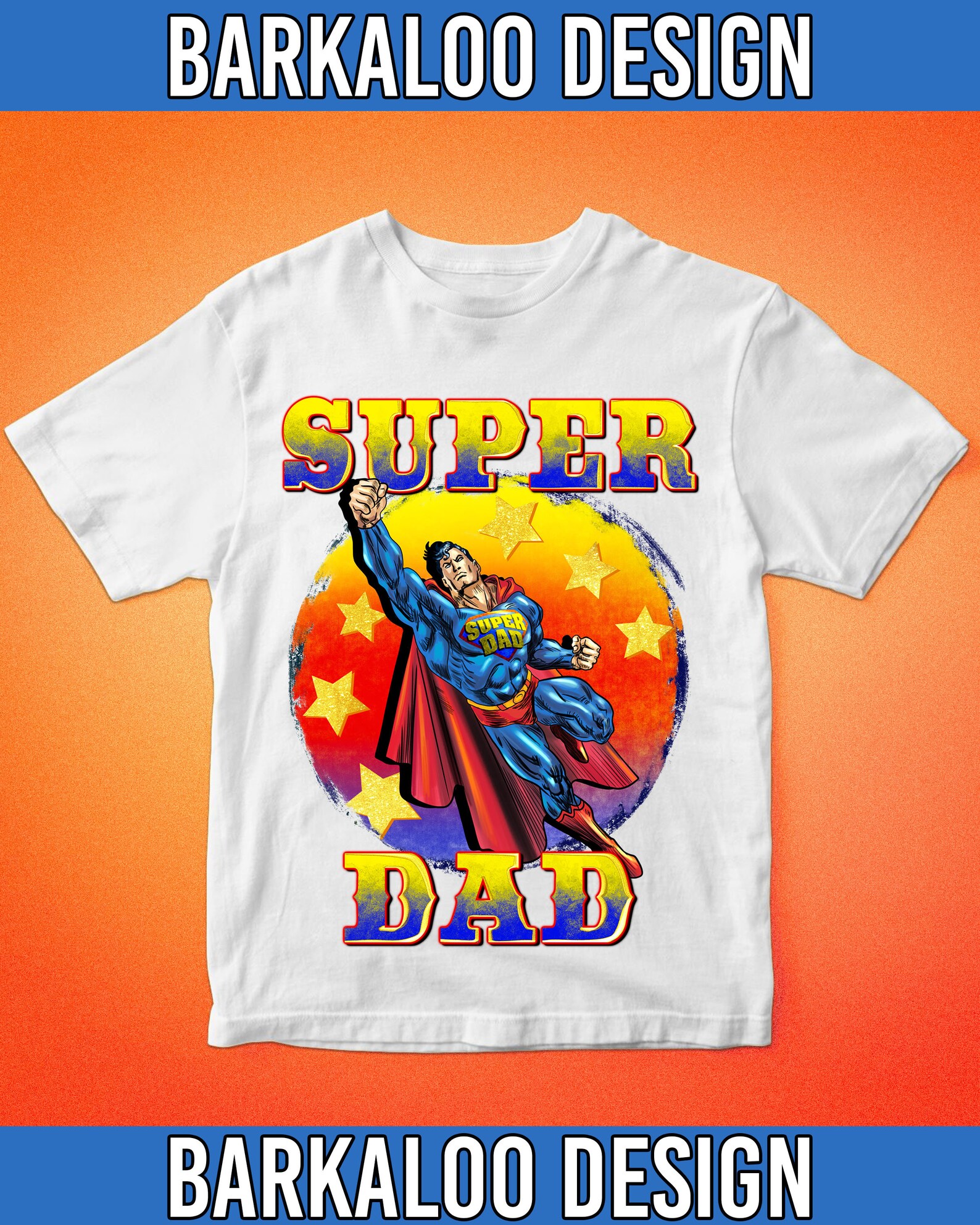 Super Dad Png Sublimation Design Dad Png Father's Day | Etsy