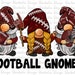 Football Gnomes Png Sublimation Design, American Football Png, Sports ...