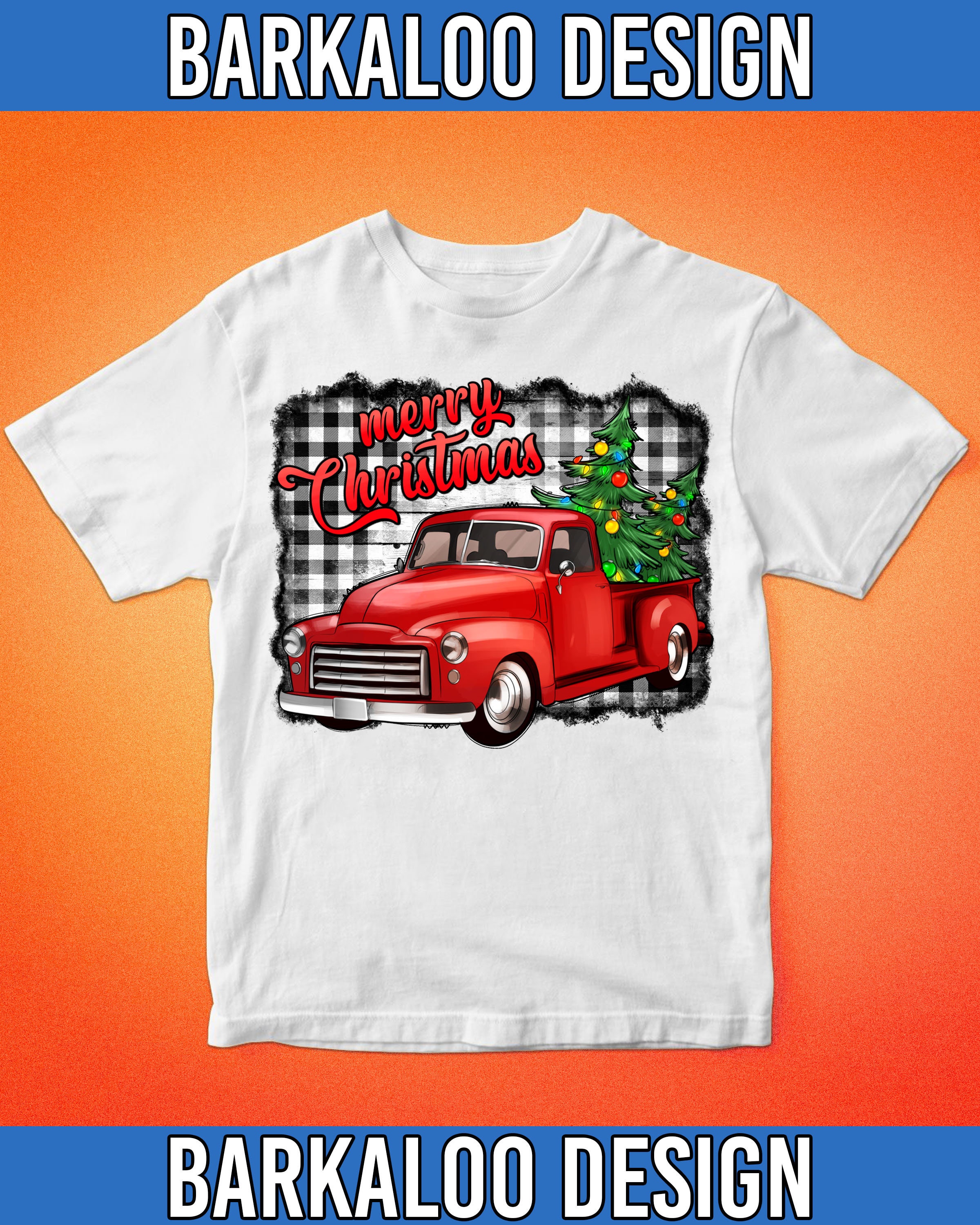 Merry Christmas Truck PNG Sublimation Design Merry Christmas - Etsy