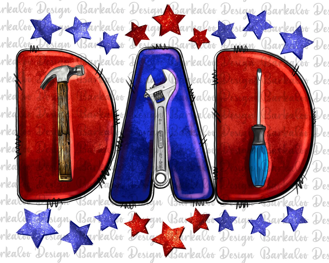 Dad Tools Png Sublimation Design Fixer Dad Png Hanydman - Etsy
