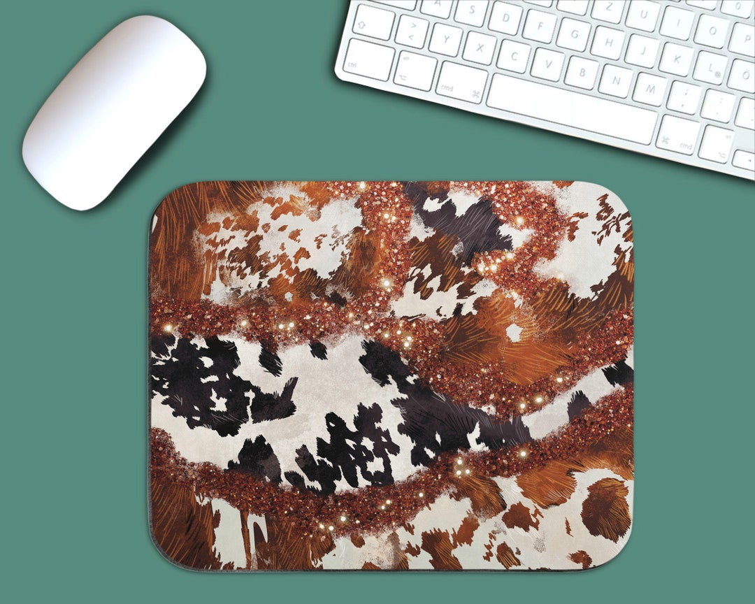 Black and Brown Mouse Pad Png Sublimation Design, Western Design Png ...
