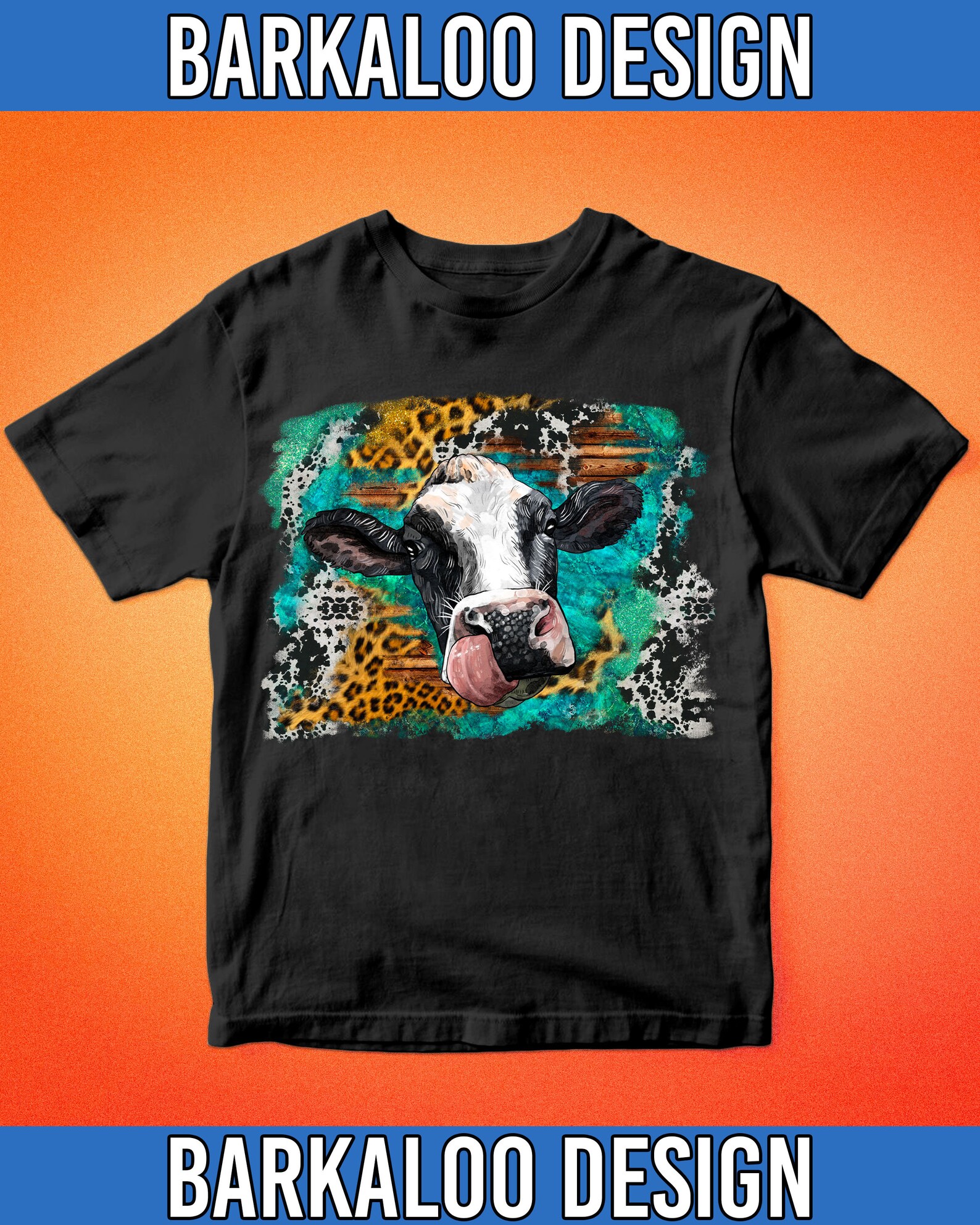 Holstein Cow Background Horse PNG Sublimation Design, Holstein Png ...