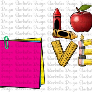Teacher Png Sublimation Design Bundle, Teacher Hand Drawn Digital ...