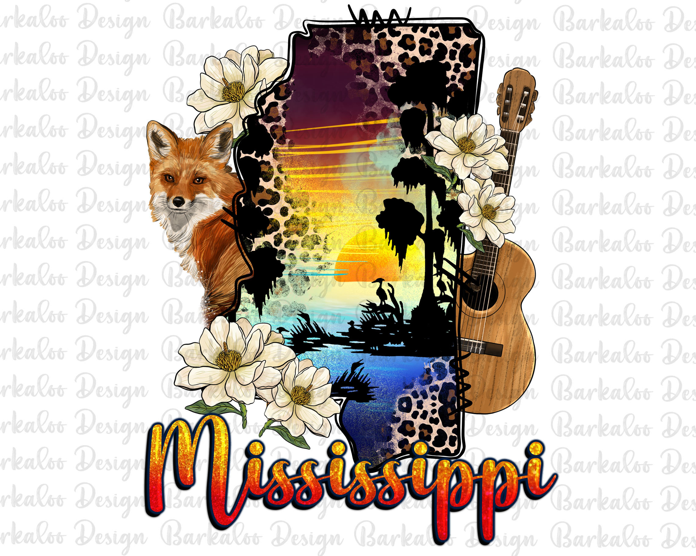 Mississippi State Map Png Sublimation Design Download, Mississippi ...
