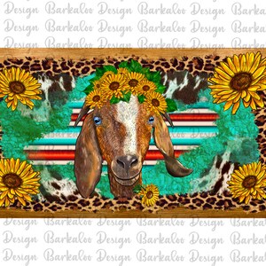 Western Boer Goat License Plate Png Sublimation Design, Serape License ...