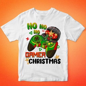 Ho Ho Ho Gamer Christmas Png Sublimation Design, Merry Christmas Png ...