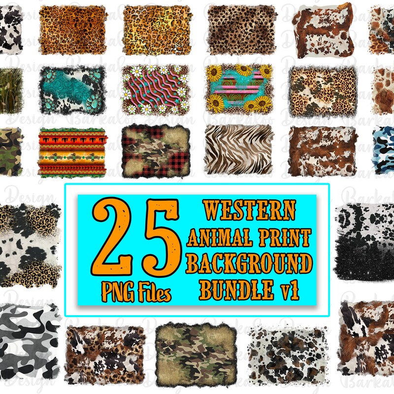 Western Teal Background - Etsy