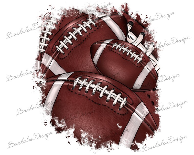 Football Patch PNG Bundle Sublimation Design Sports - Etsy