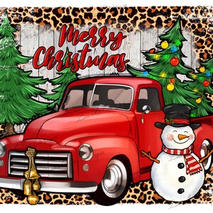 Merry Christmas Truck PNG Sublimation Design, Merry Christmas, Western ...