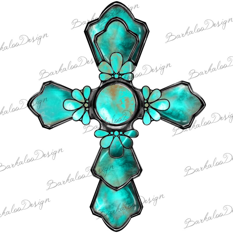 Gemstone Cross - Etsy