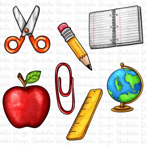 School Alphabet Png Files Bundle, School Doodle Letters Png, School ...