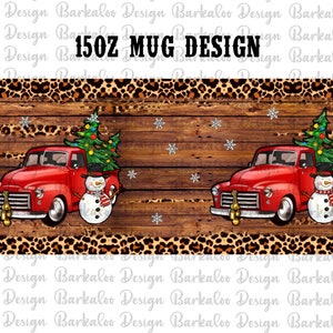 Merry Christmas Truck Mug, Merry Christmas Truck Cup Coaster ...