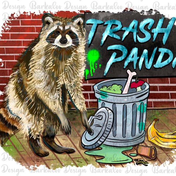 Trash Panda Svg - Etsy