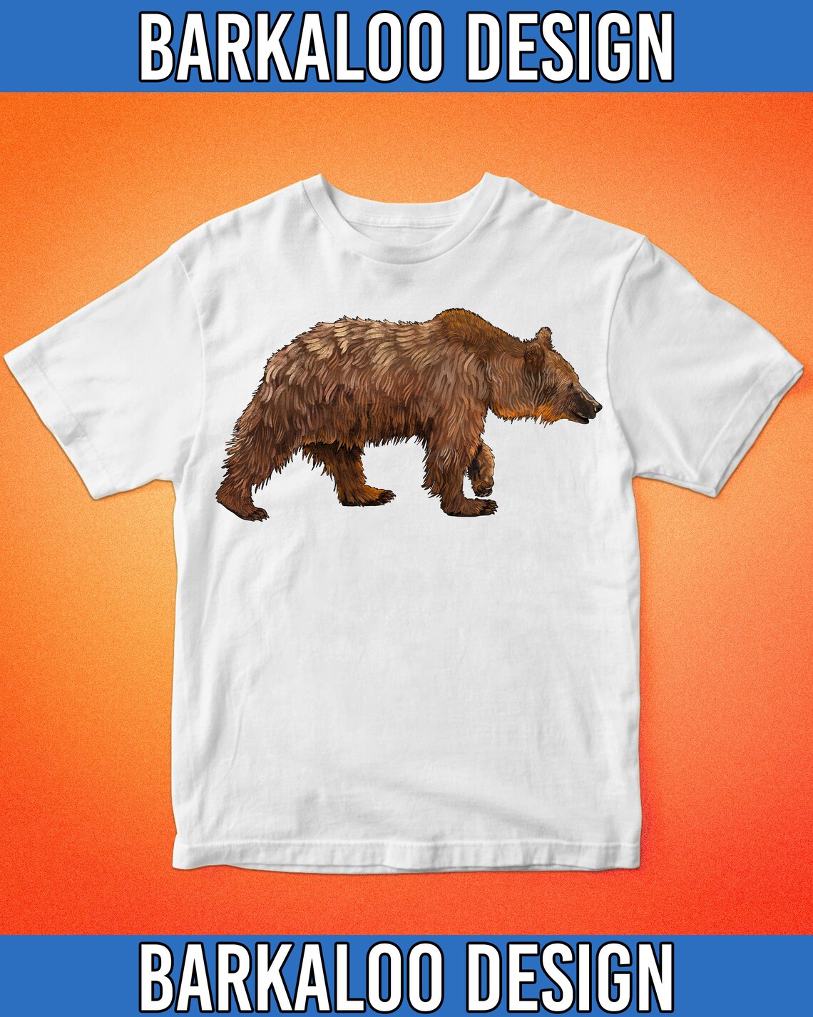 Bear Png Sublimation Design Bear Portrait Png Hand Drawn - Etsy