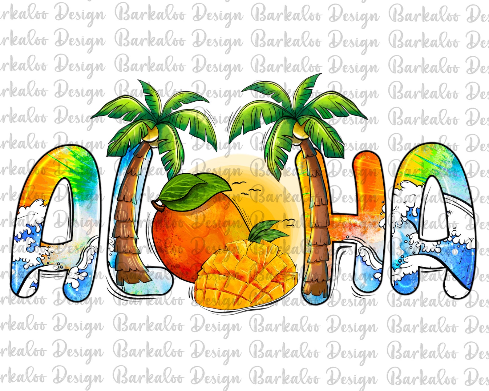 Aloha Mango Png Sublimation Design Mango Png Aloha Png - Etsy