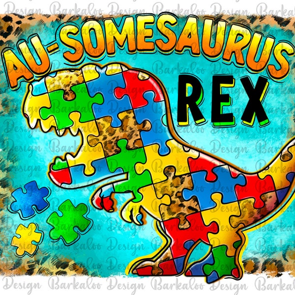 Dinosaur Autism Awareness Svg - Etsy