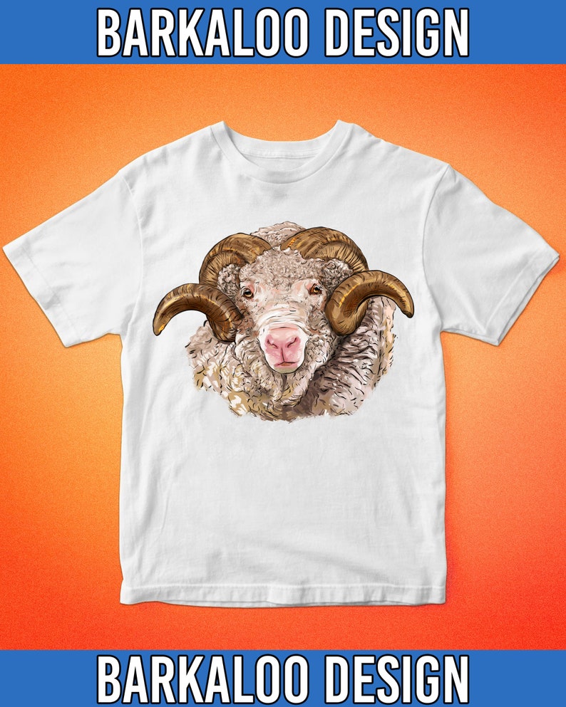Merino Wool Ram Png Sublimation Design Merino Png Western | Etsy
