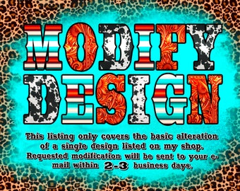 Add on Item Additional Design Modification for ONE Item, Text, Clip Art ...
