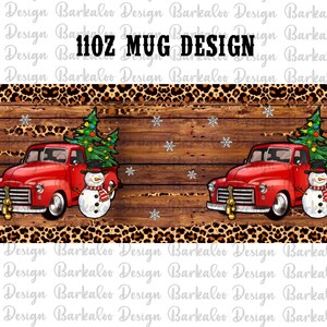 Merry Christmas Truck Mug, Merry Christmas Truck Cup Coaster ...
