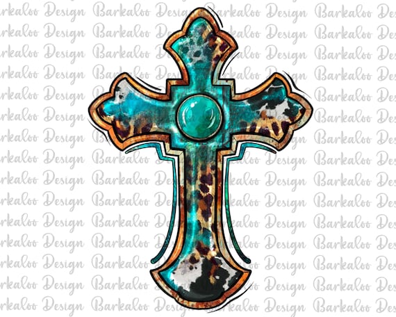 Turquoise Cross Clipart