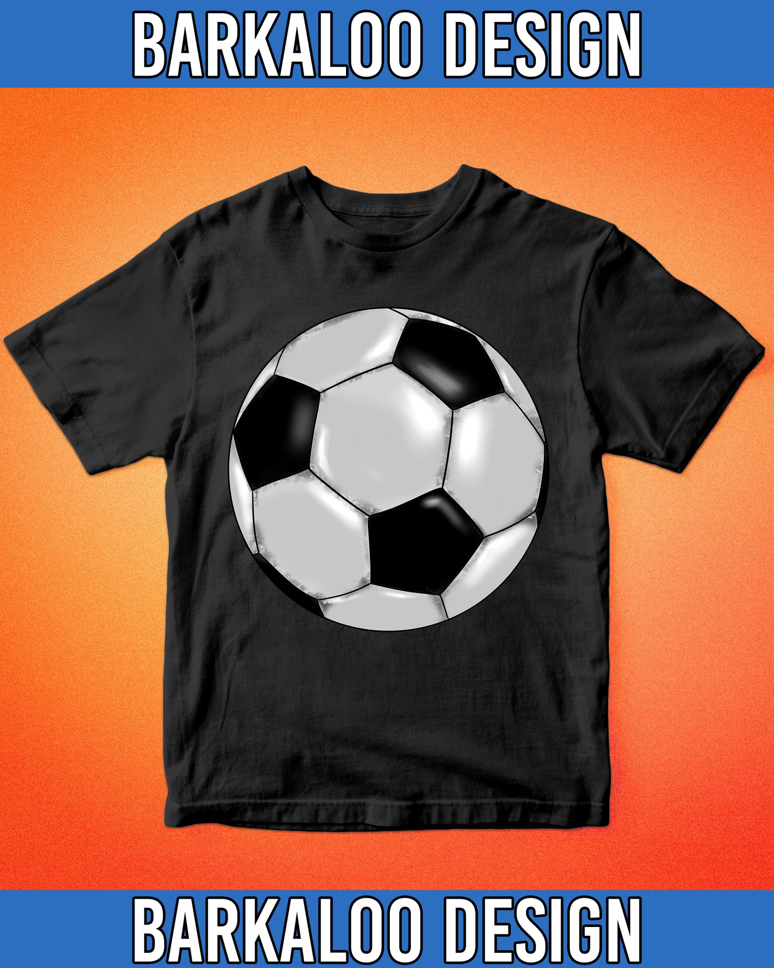 Soccer Ball Png Sublimation Design, Hand Drawn Soccer Ball Png, Soccer ...