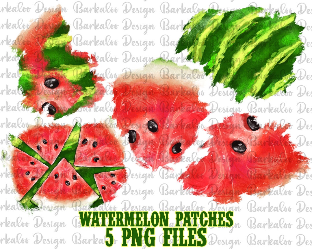 Watermelon Patch Png Sublimation Design Bundle, Summer Fruit Watermelon ...